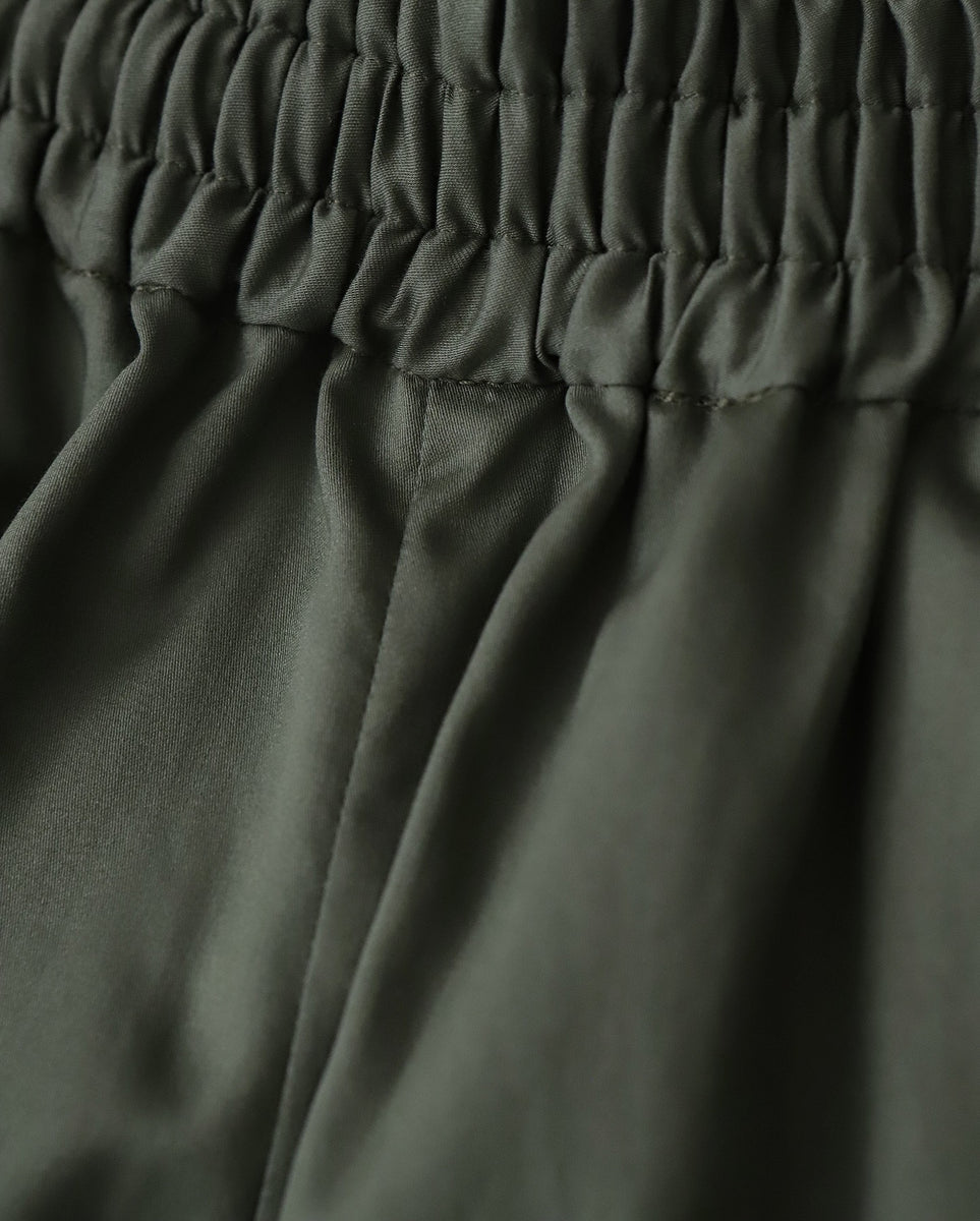 Graphpaper SILICON POPLIN TWO TUCK EASY WIDE PANTS（WOMEN） – NCNR WEB STORE