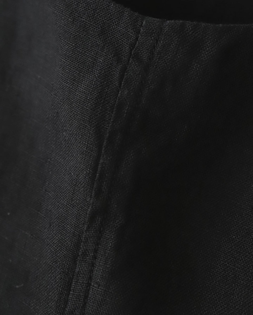 ATON NATURAL DYED LINEN LAWN TUCKED DRESS（WOMEN） – NCNR WEB STORE