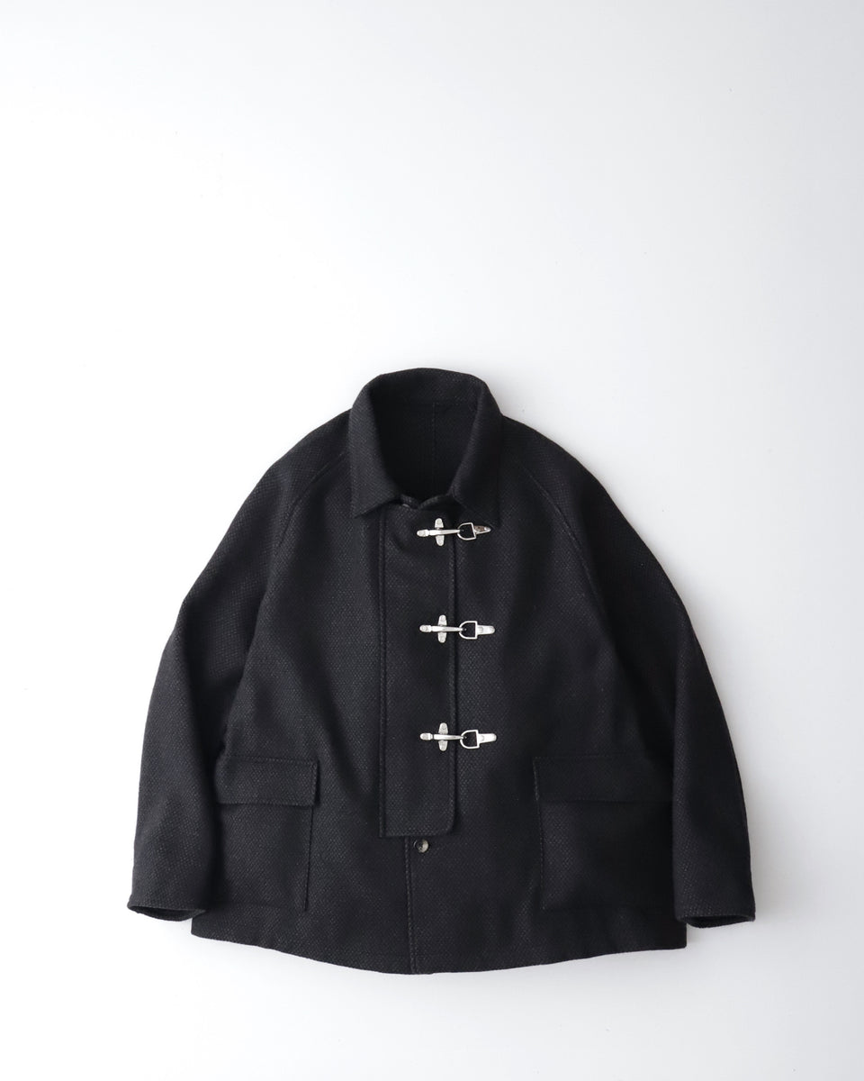 Sillage FIREMAN COAT TWEED KHAKI BLACK – NCNR WEB STORE