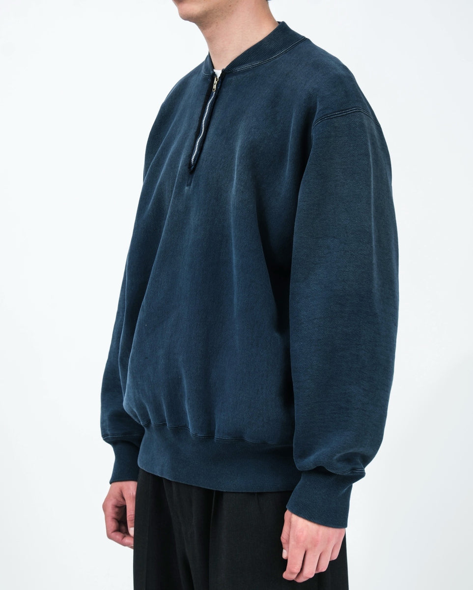 A.PRESSE VINTAGE HALF ZIP RIB COLLAR SWEATSHIRT – NCNR ONLINE STORE