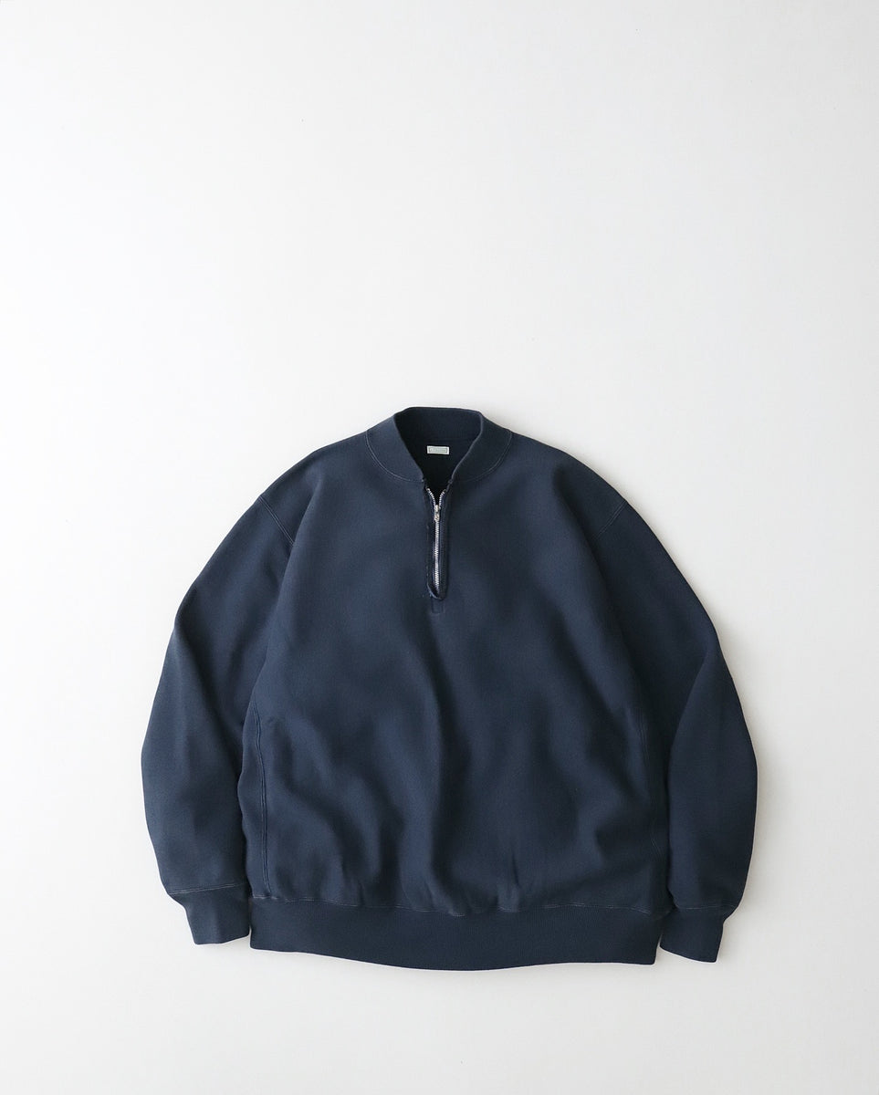 A.PRESSE VINTAGE HALF ZIP RIB COLLAR SWEATSHIRT – NCNR ONLINE STORE