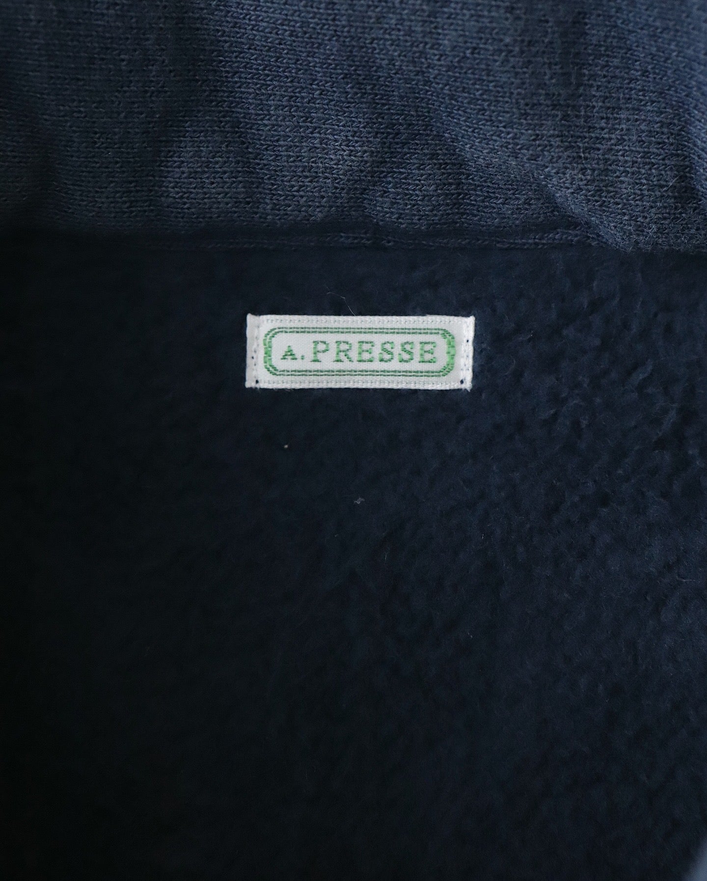 A.PRESSE VINTAGE HALF ZIP SWEATSHIRT – NCNR WEB STORE