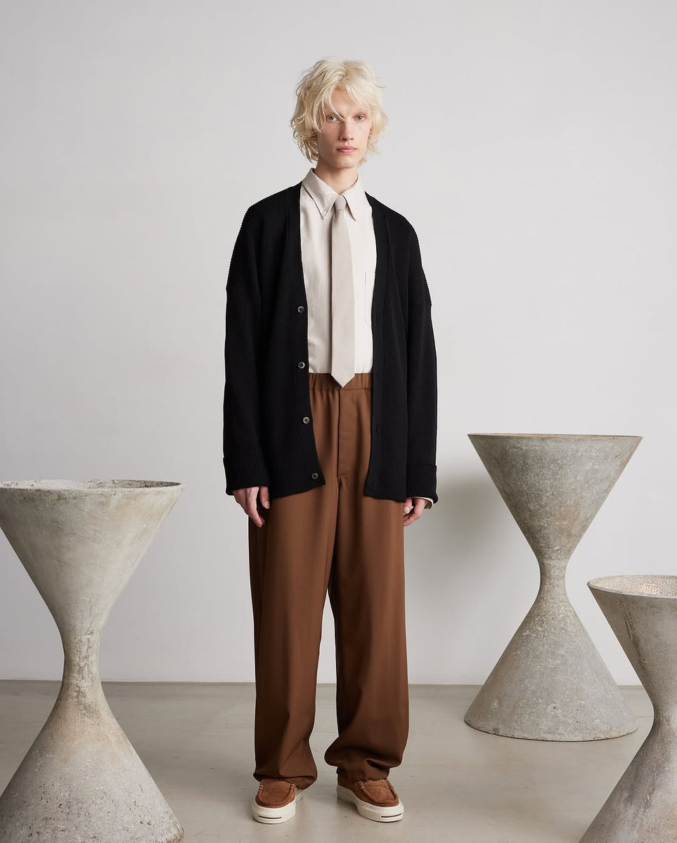 Graphpaper LINEN SOLOTEX LOOSE RIB CARDIGAN – NCNR WEB STORE